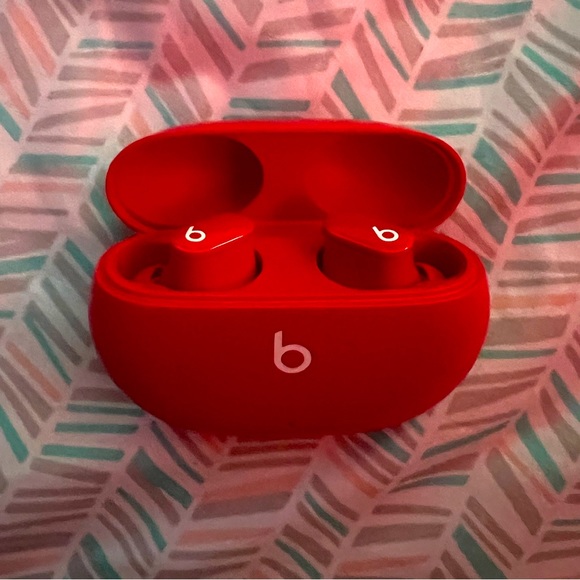 Beats by Dre | Headphones | Red Beats Studio Buds True Wireless Noise ...